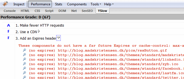 Yslow Add Expires Header To Images In Iis 7